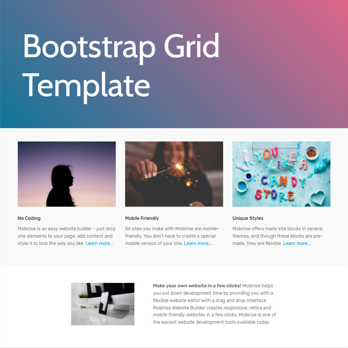 Free Web Template Bootstrap BEST HOME DESIGN IDEAS